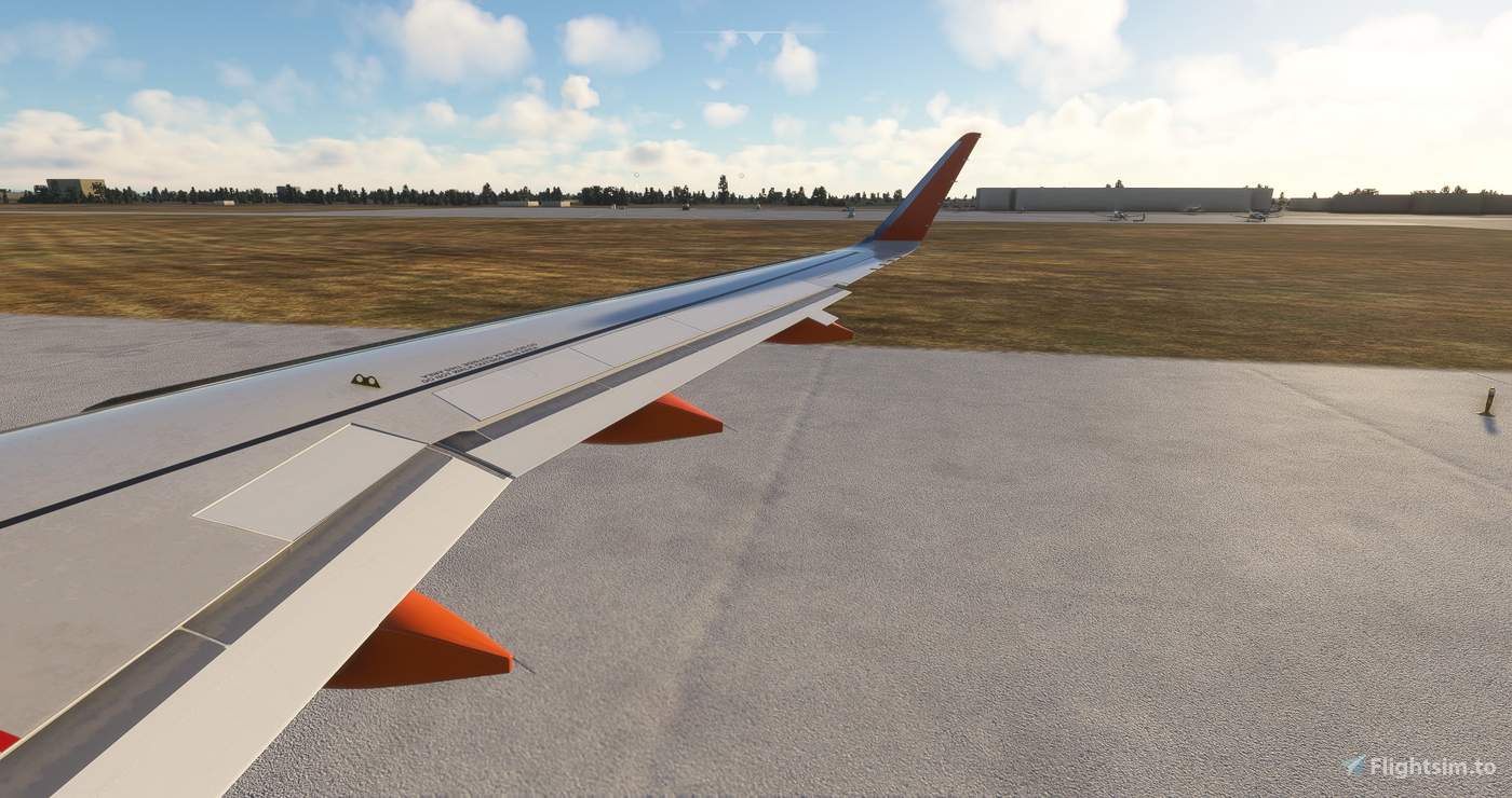 Asobo A320 neo custom wing views for Microsoft Flight Simulator | MSFS