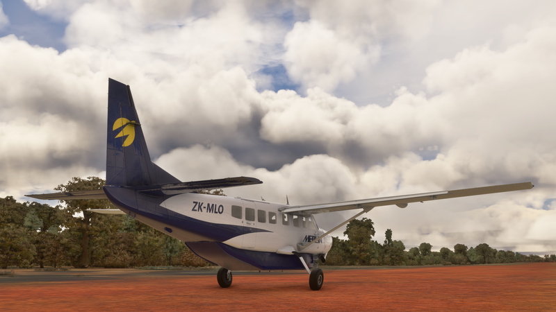 Asobo and Black Square Cessna Caravan 208 B MERLIN LABS "ZK-MLO" for ...