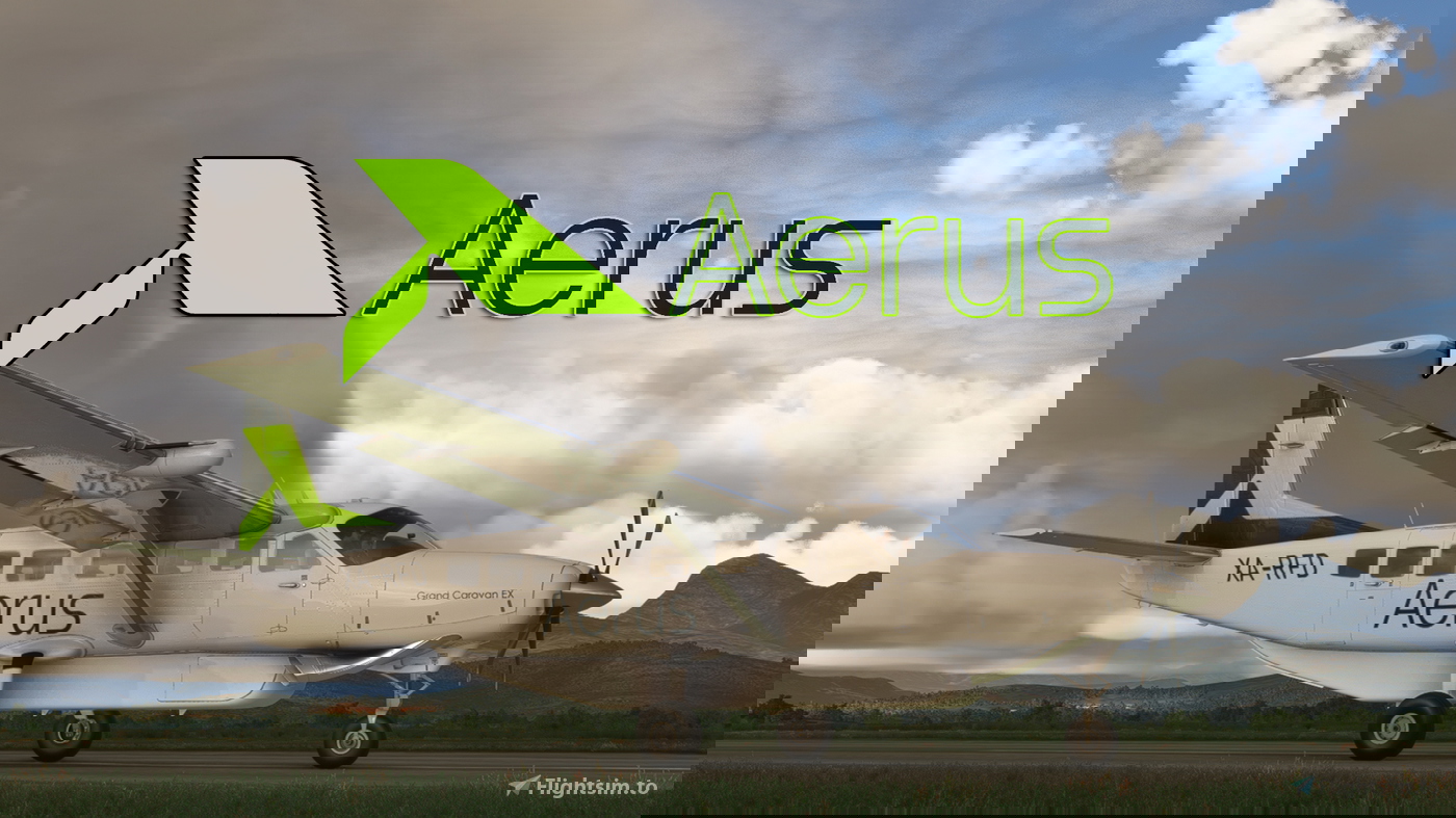 Asobo and Black Square Cessna Caravan 208B Aerus Airlines "XA-RFD" for ...