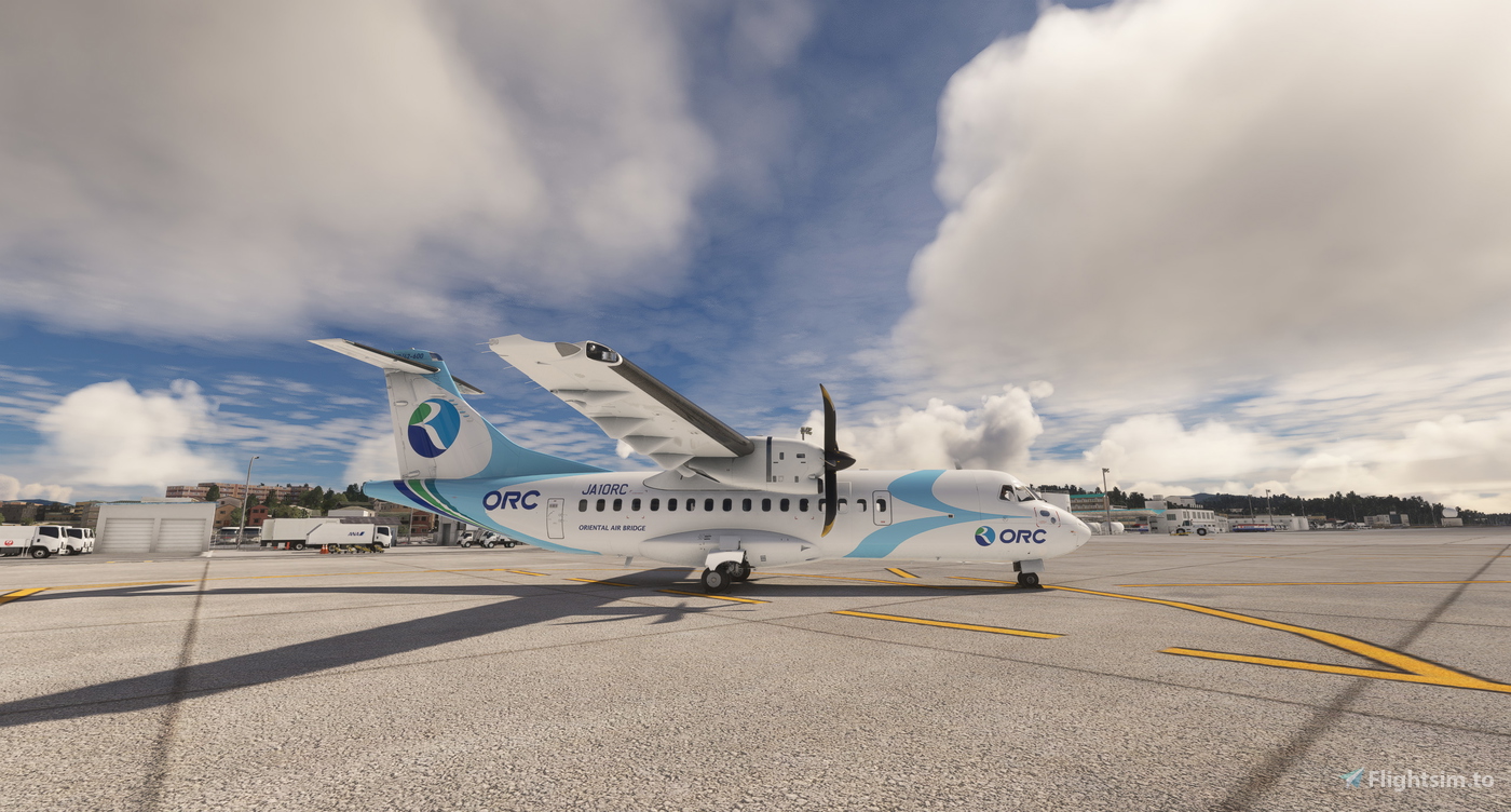 Asobo ATR42 Oriental Air Bridge JA10RC [Requested] for Microsoft Flight ...