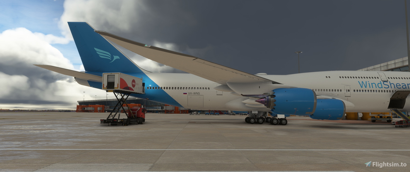 Asobo B747 8i WindShear VH-WNS for Microsoft Flight Simulator | MSFS