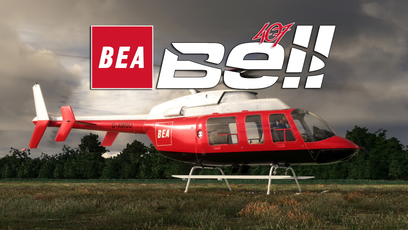 Asobo Bell 407 BEA "G-AWGU" (Fictional) for Microsoft Flight Simulator ...