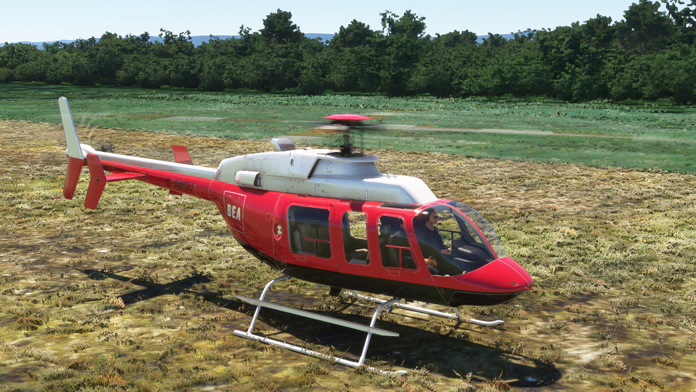 Asobo Bell 407 BEA "G-AWGU" (Fictional) for Microsoft Flight Simulator ...