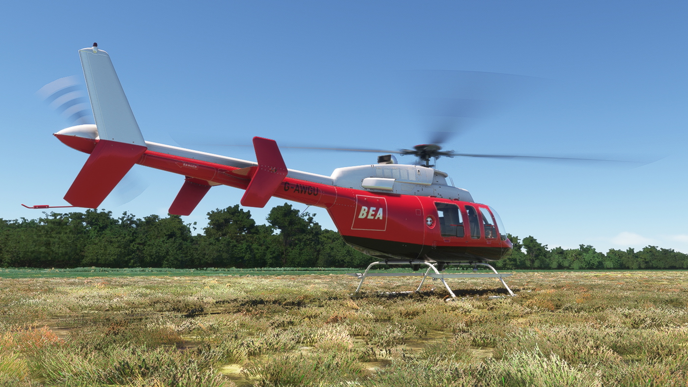 Asobo Bell 407 BEA "G-AWGU" (Fictional) for Microsoft Flight Simulator ...