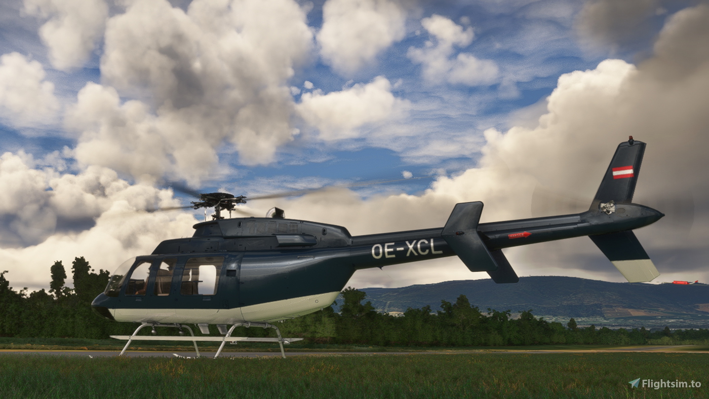 Asobo Bell 407 "OE-XCL" para Microsoft Flight Simulator | MSFS