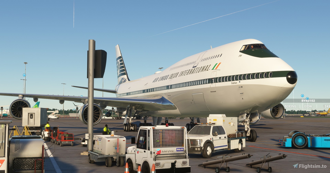 Asobo Boeing 747-8i AER LINGUS (OldLivery) (Fictional) [8K] for ...