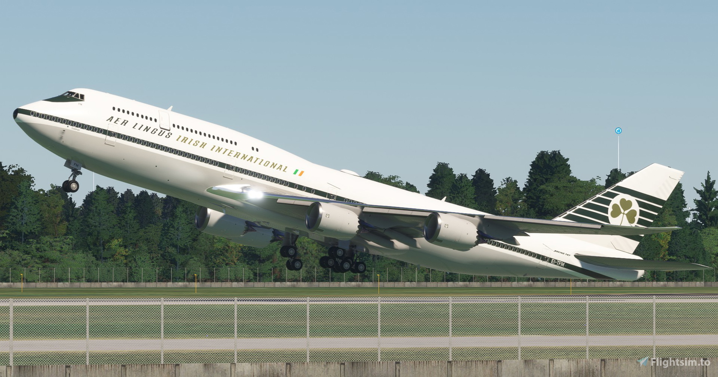 Asobo Boeing 747-8i AER LINGUS (OldLivery) (Fictional) [8K] for ...