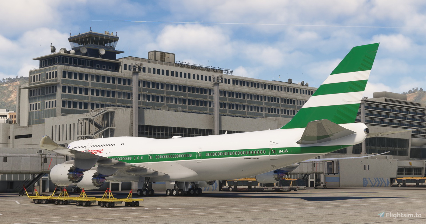 Asobo Boeing 747-8i CATHAY PACIFIC (OldLivery) (Fictional) [8K] pour ...