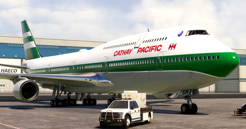 Asobo Boeing 747-8i CATHAY PACIFIC (OldLivery) (Fictional) [8K] for ...