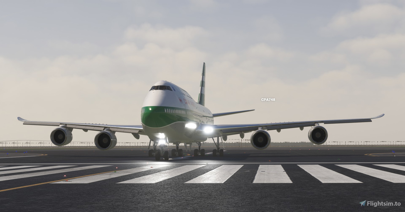 Asobo Boeing 747-8i CATHAY PACIFIC (OldLivery) (Fictional) [8K] for ...