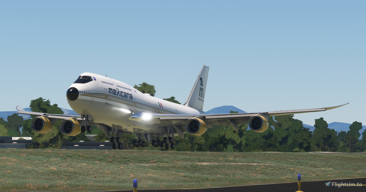 Asobo Boeing 747-8i MEXICANA (OldLivery) (Fictional) [8K] für Microsoft ...