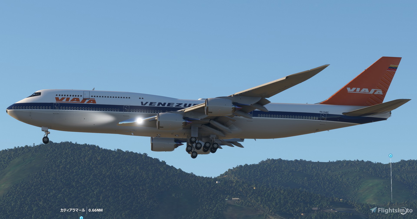 Asobo Boeing 747-8i VIASA (1970~80's)(OldLivery) (Fictional) [8K] for ...