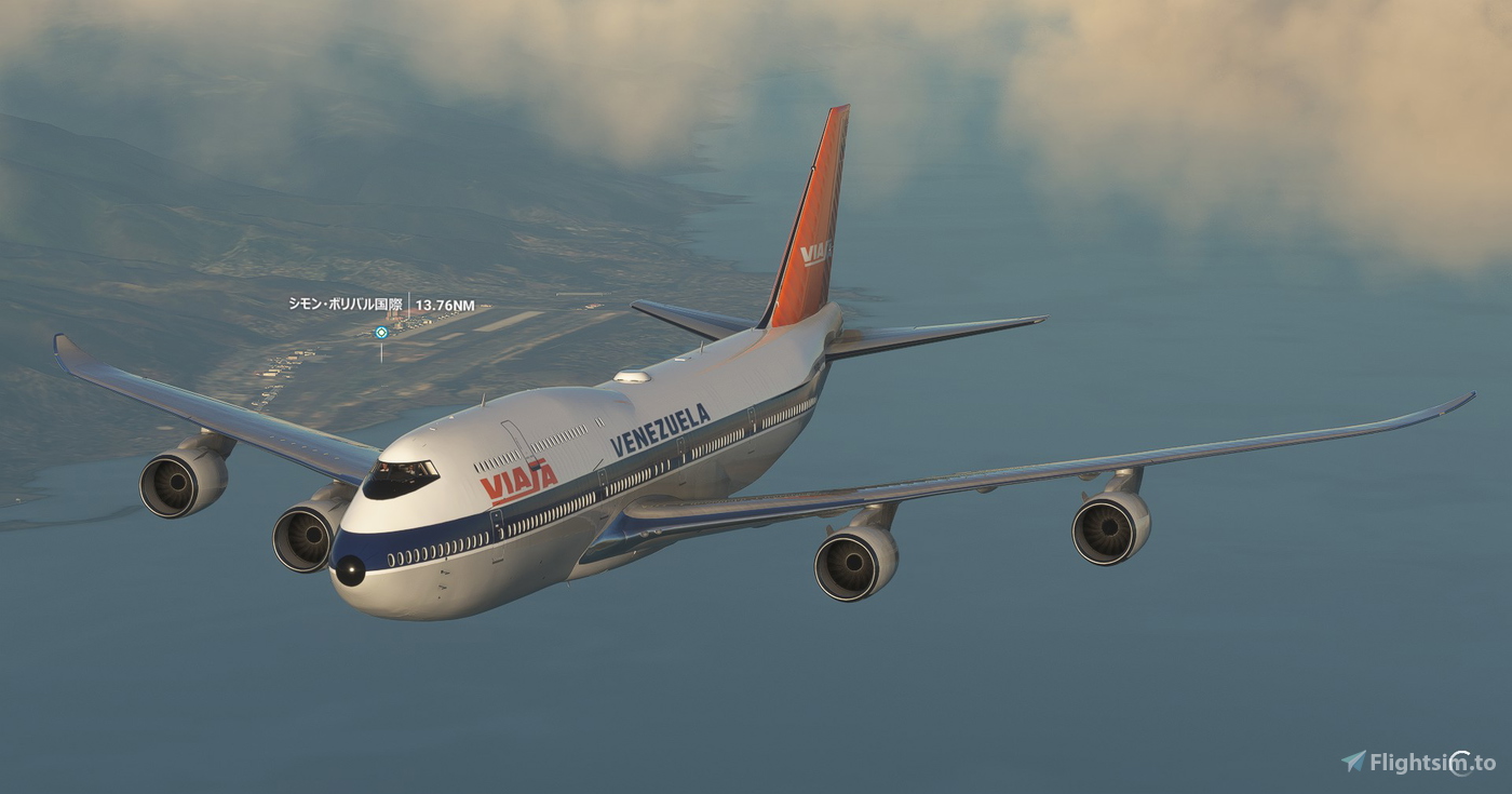 Asobo Boeing 747-8i VIASA (1970~80's)(OldLivery) (Fictional) [8K] for ...