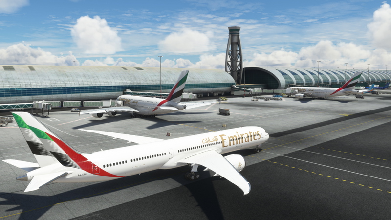 Asobo Boeing 787-10 Emirates New Livery 8K for Microsoft Flight ...