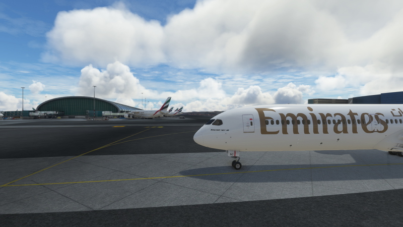 Asobo Boeing 787-10 Emirates New Livery 8K for Microsoft Flight ...
