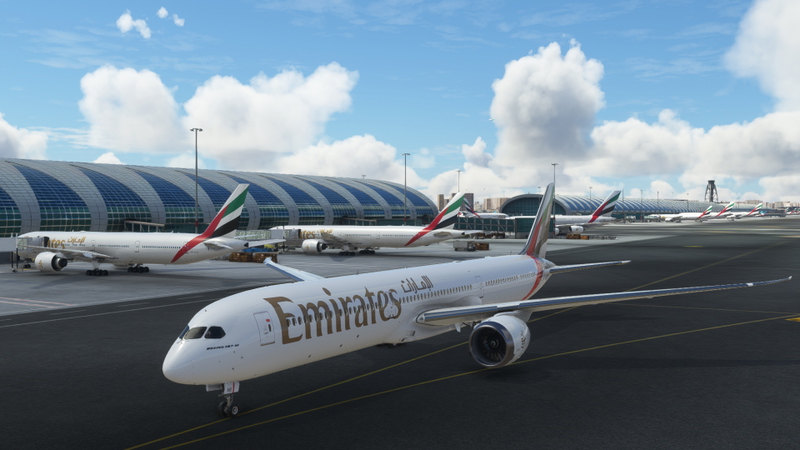 Asobo Boeing 787-10 Emirates New Livery 8K for Microsoft Flight ...
