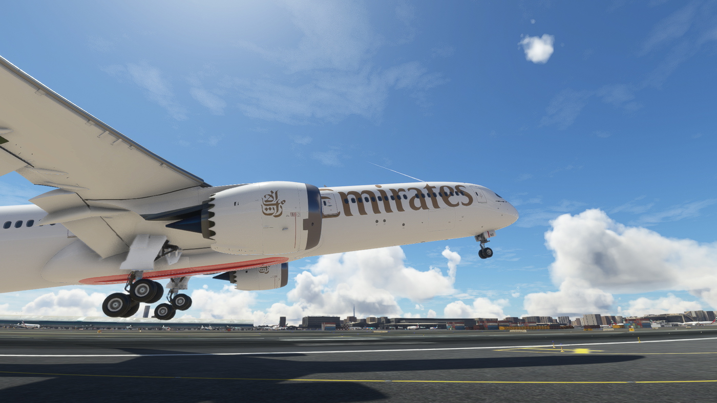 Asobo Boeing 787-10 Emirates New Livery 8K 对于 Microsoft Flight ...