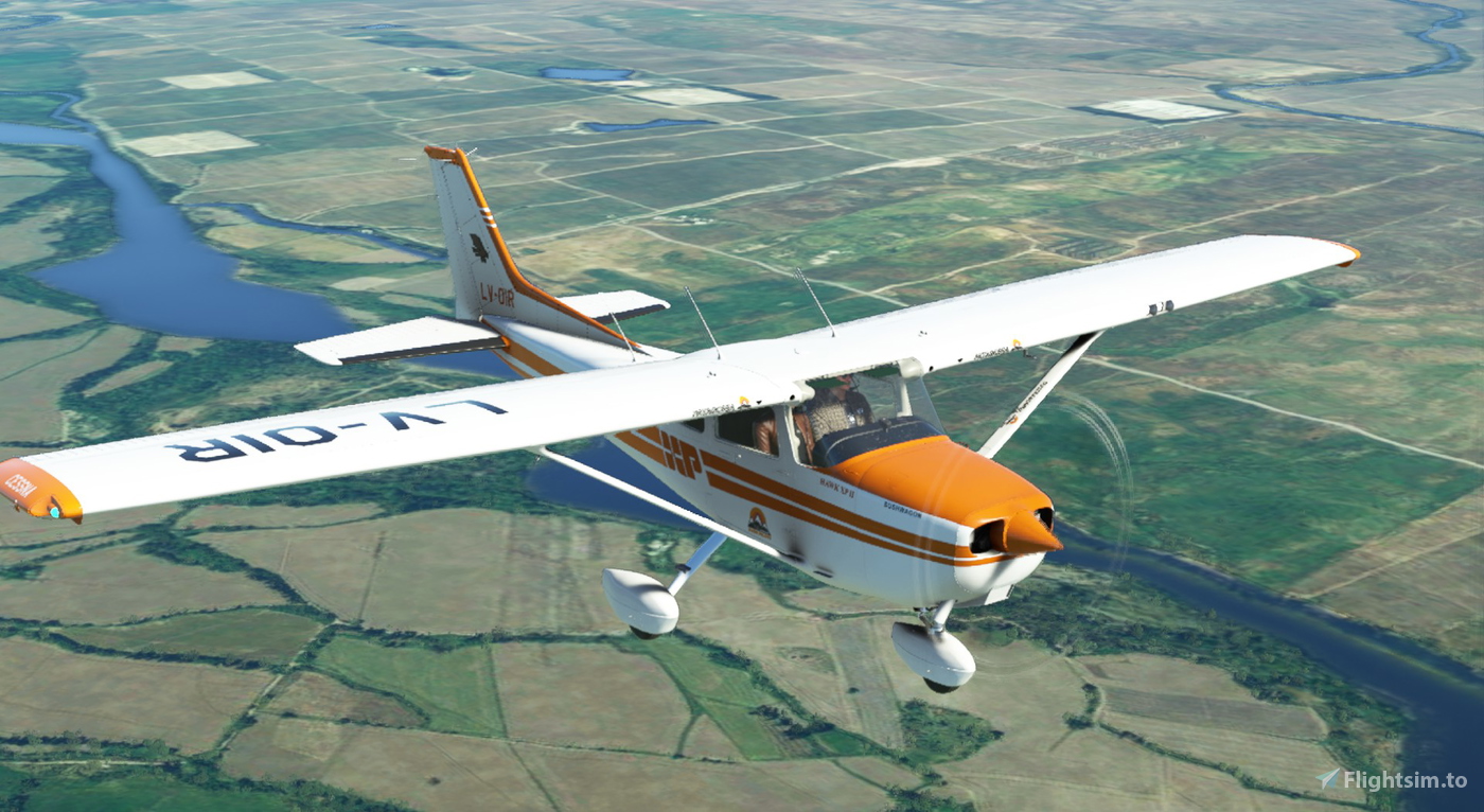 Asobo C172 G1000 Patagonia Bush Pilots LV-OIR for Microsoft Flight ...