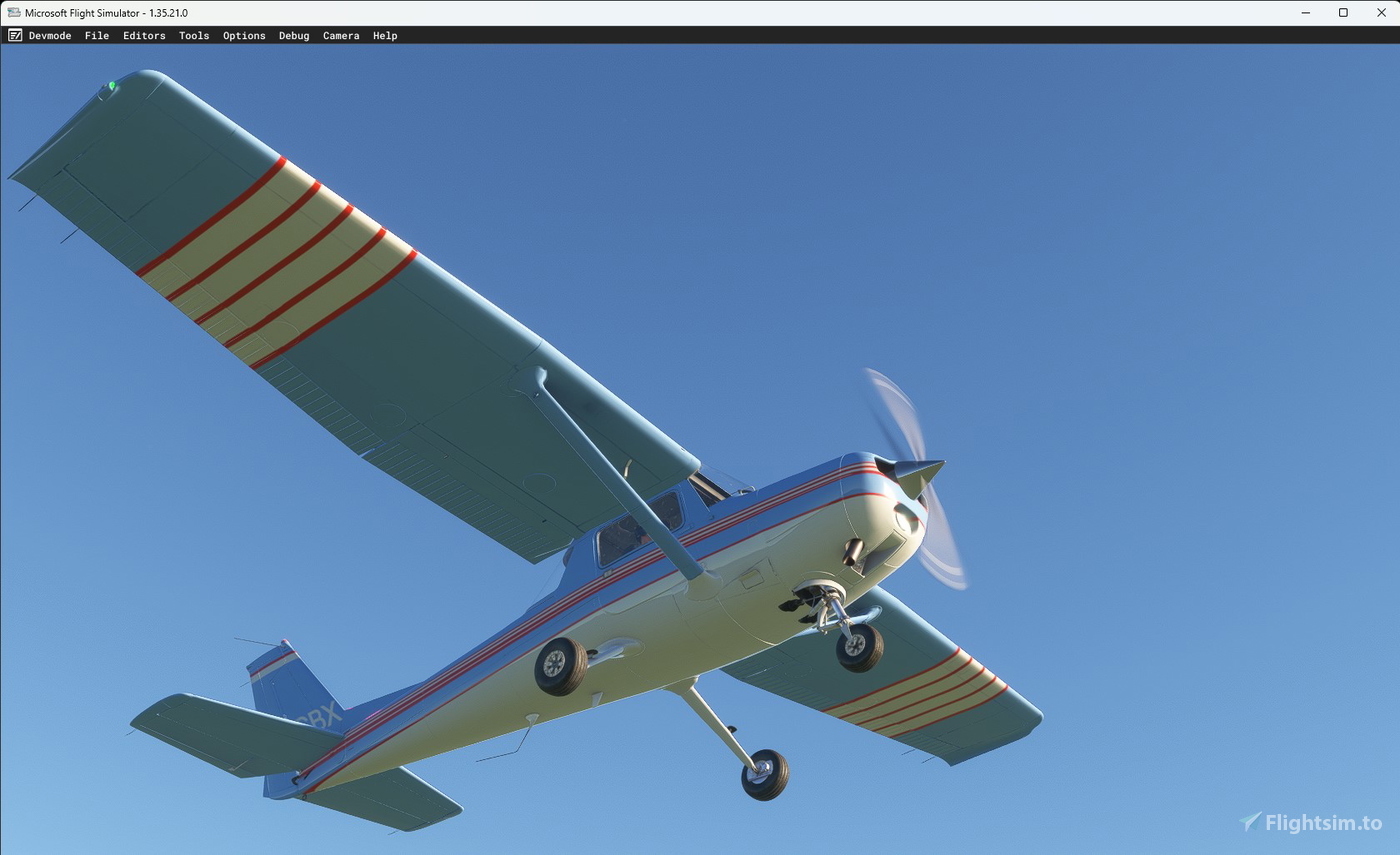 Asobo Cessna 152 HB-CBX for Microsoft Flight Simulator | MSFS