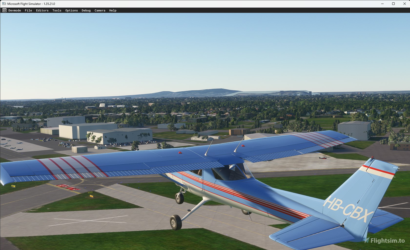 Asobo Cessna 152 HB-CBX for Microsoft Flight Simulator | MSFS