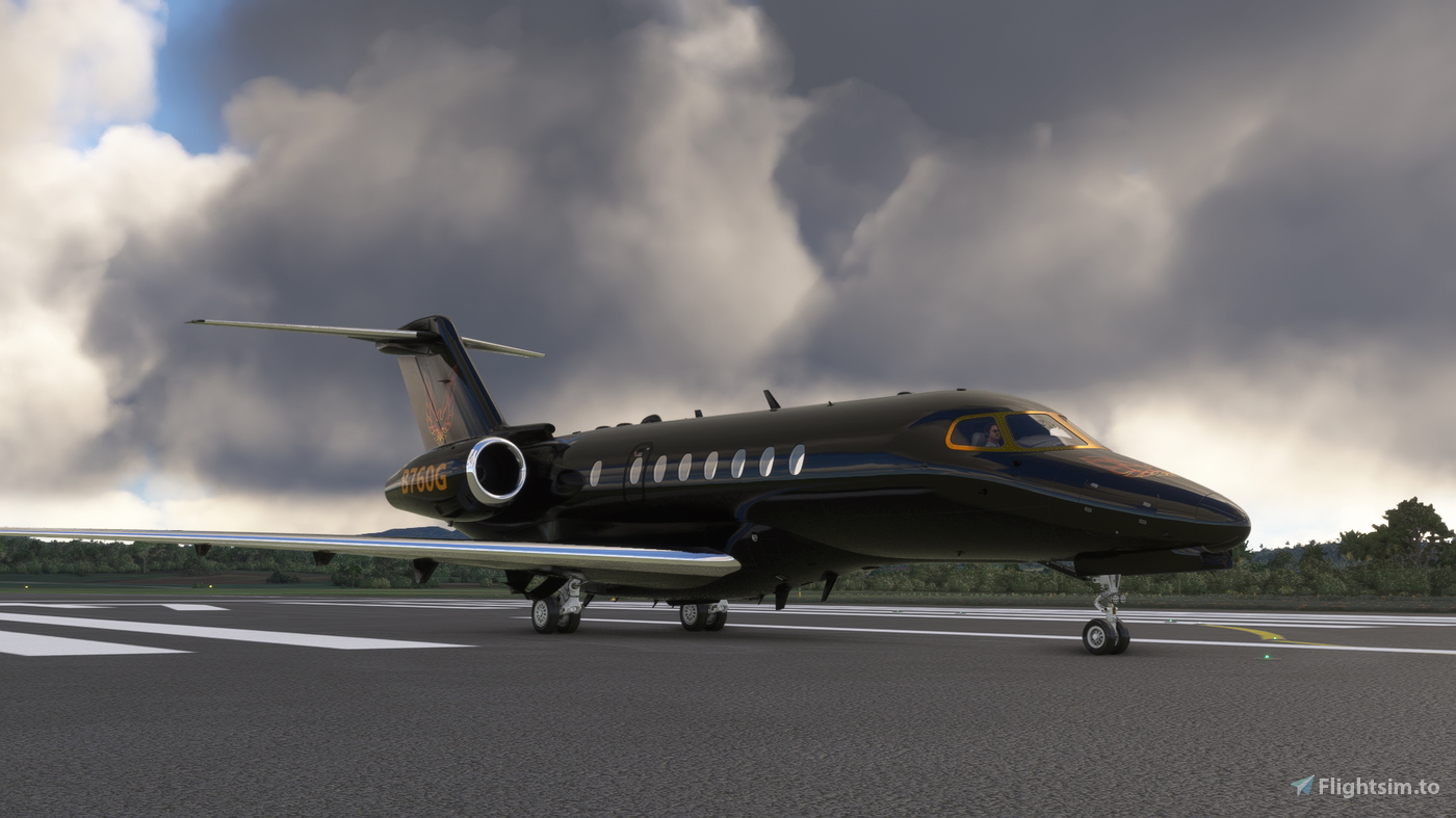 Asobo Cessna Citation Longitude "N760G" BANDIT for Microsoft Flight ...