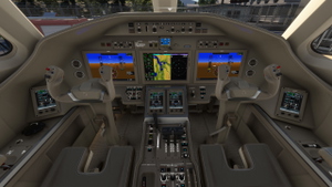 Asobo Cessna Longitude - Beige Cockpit - Aircraft Liveries for MSFS ...