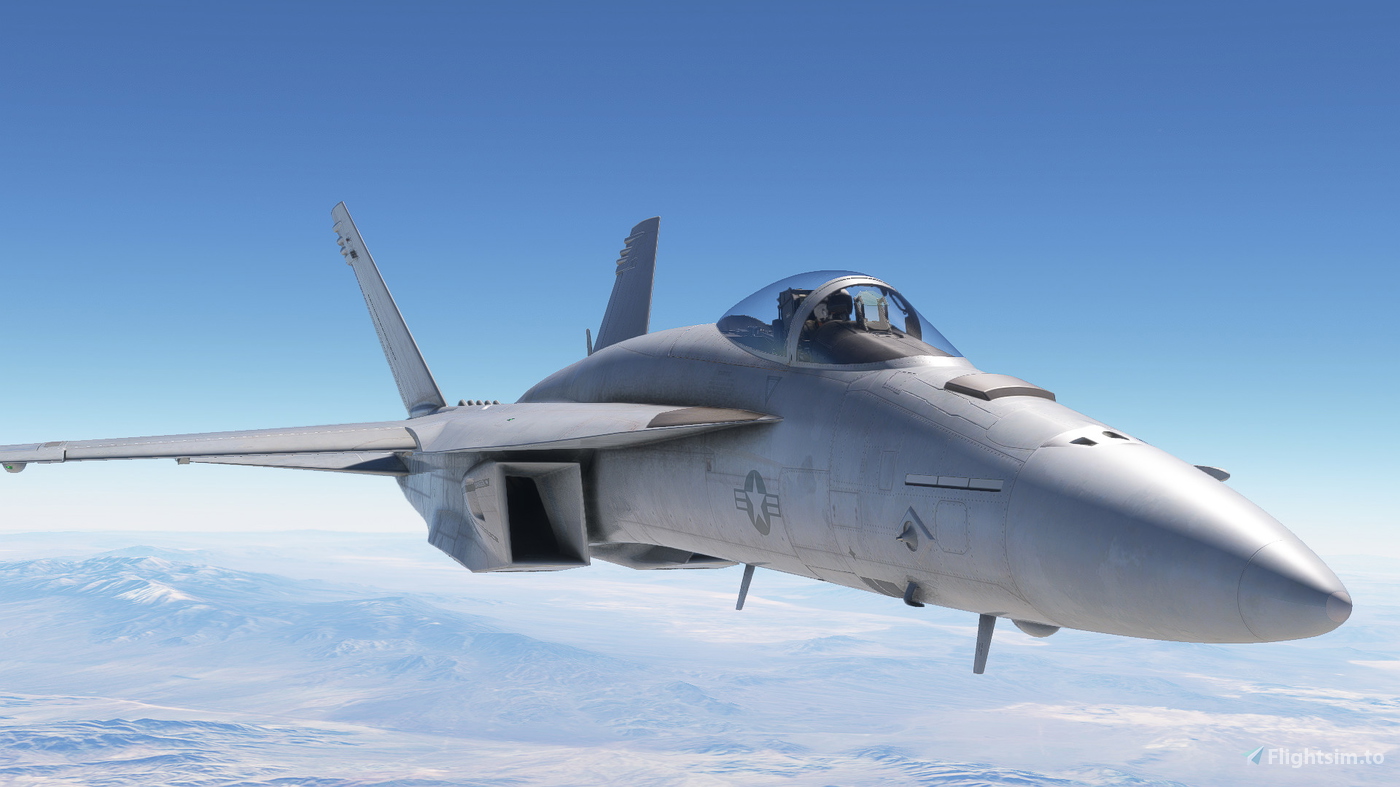 Asobo F/A-18 Super Hornet - Engine power enhancement for Microsoft ...