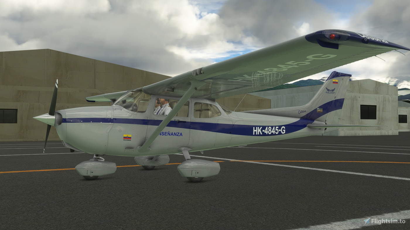 [Asobo ] Falcon Academia de Aviacion Cessna 172 Classic for Microsoft ...