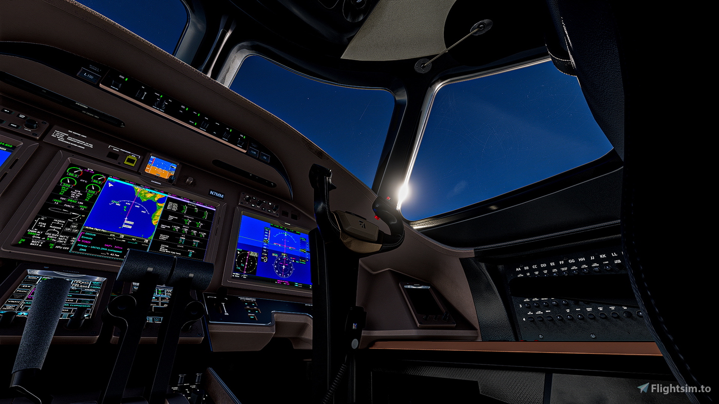 Asobo Longitude Four Seasons & Anastasia Beige Black Cockpit for ...