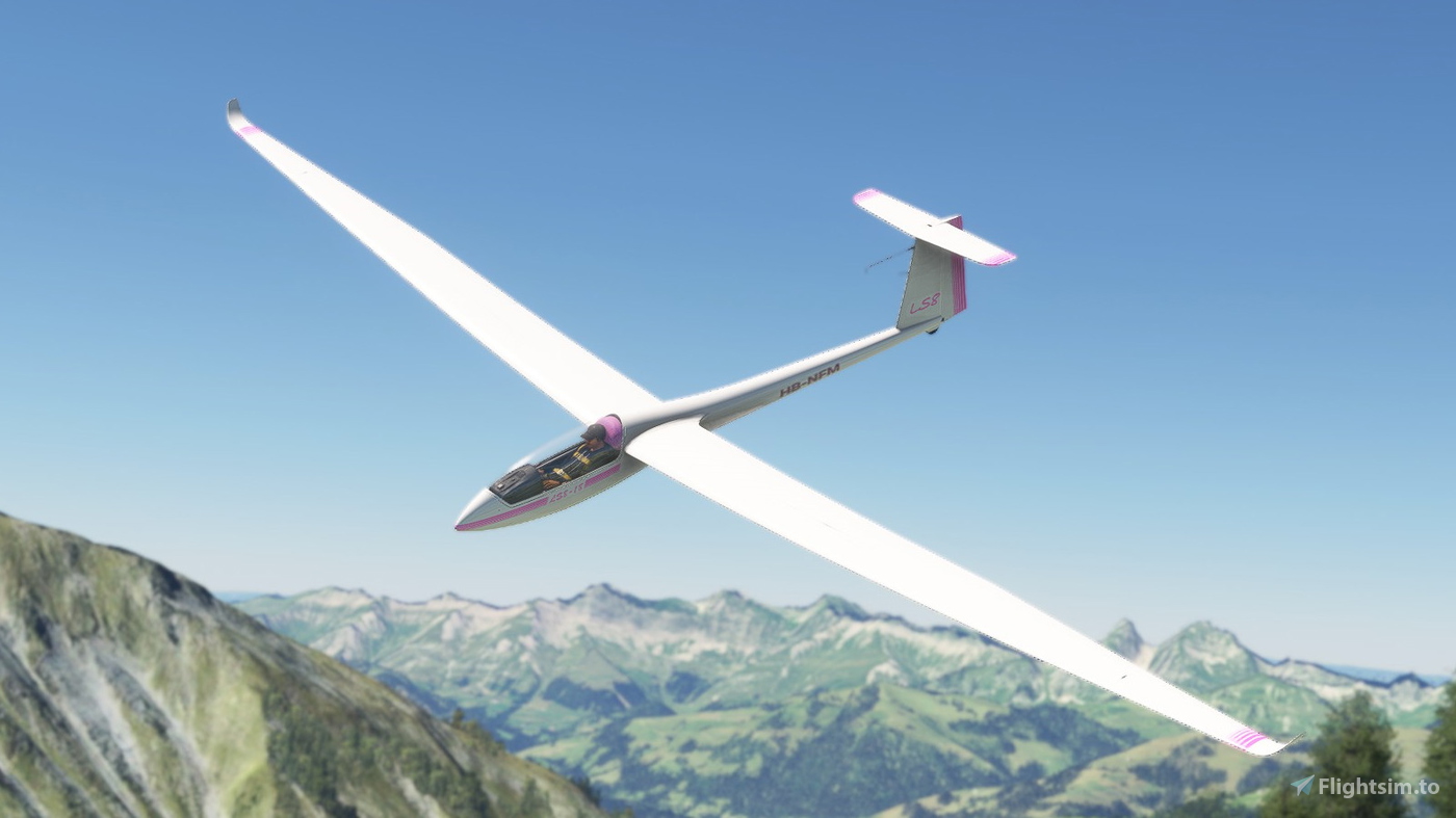Asobo LS8 fictional livery package [4K] pour Microsoft Flight Simulator ...