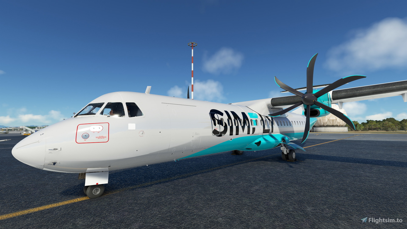 [ASOBO] SimFly ATR 72-600 livery for Microsoft Flight Simulator | MSFS