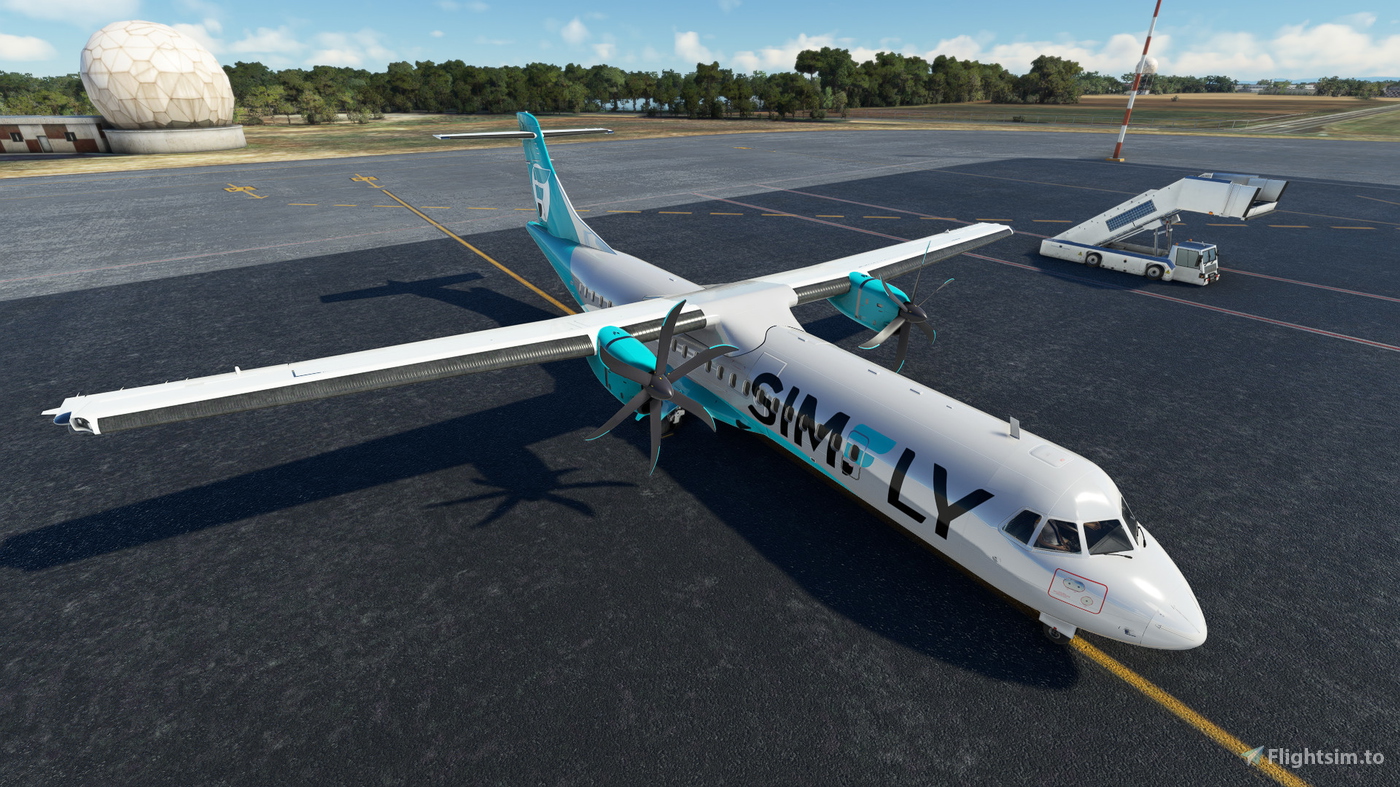 [ASOBO] SimFly ATR 72-600 livery for Microsoft Flight Simulator | MSFS
