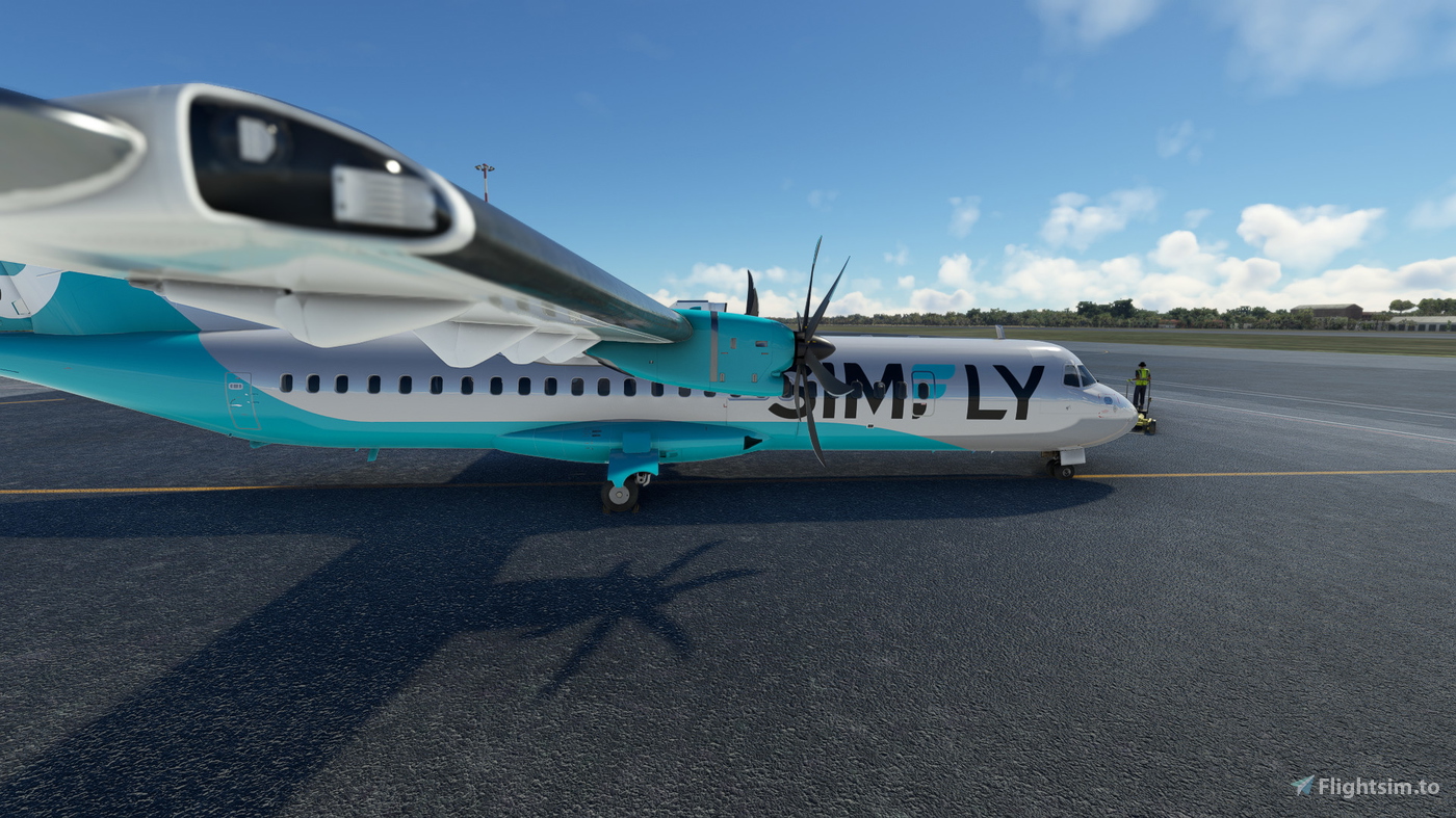 [ASOBO] SimFly ATR 72-600 livery for Microsoft Flight Simulator | MSFS