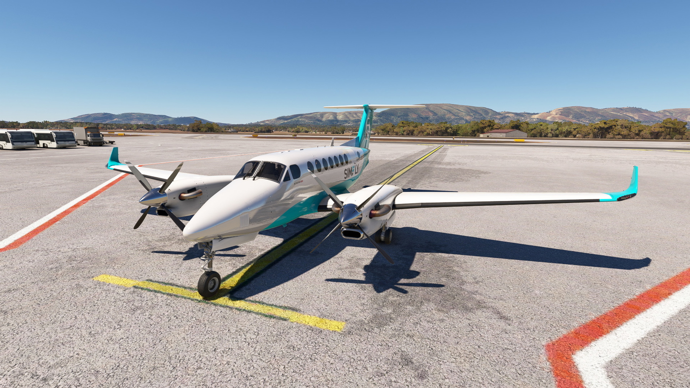 [ASOBO] SimFly B350 King Air livery for Microsoft Flight Simulator | MSFS