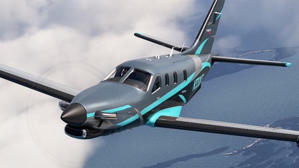 Asobo TBM 930 N960TD (Dynamic Registration) for Microsoft Flight ...