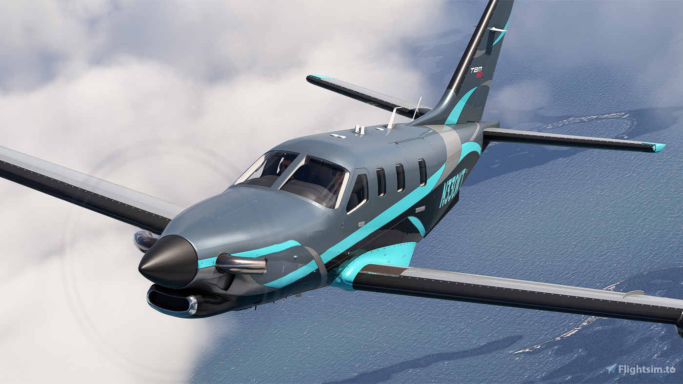 Asobo TBM 930 - N330KT (Dynamic Registration) for Microsoft Flight ...