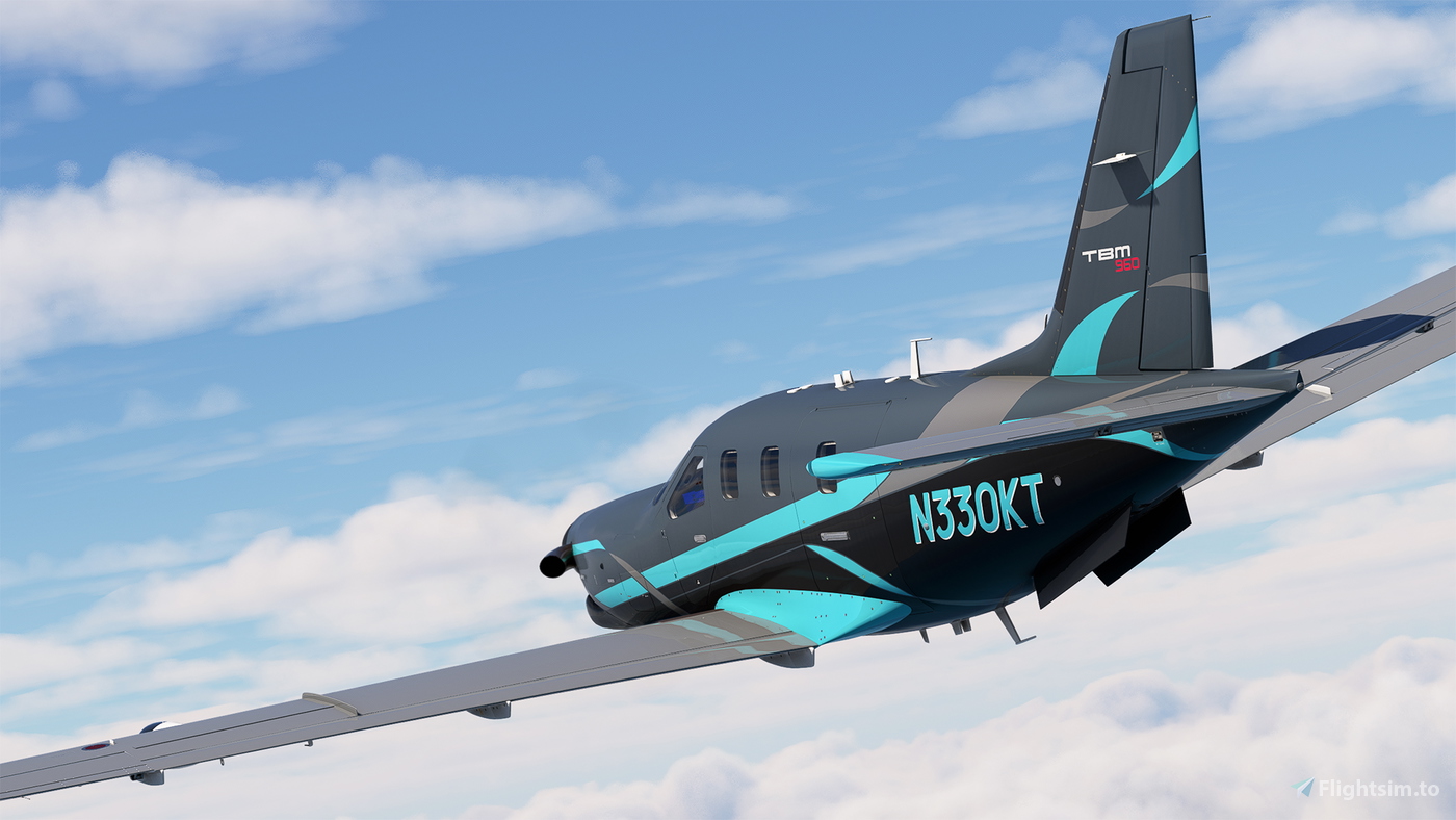 Asobo TBM 930 - N330KT (Dynamic Registration) for Microsoft Flight ...