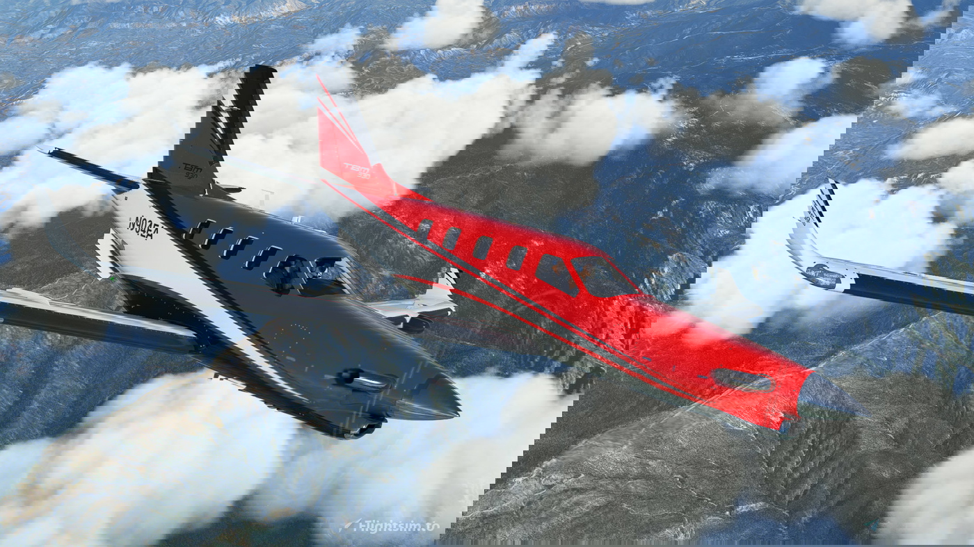 Asobo TBM 930 N904EA (Dynamic Registration) for Microsoft Flight ...