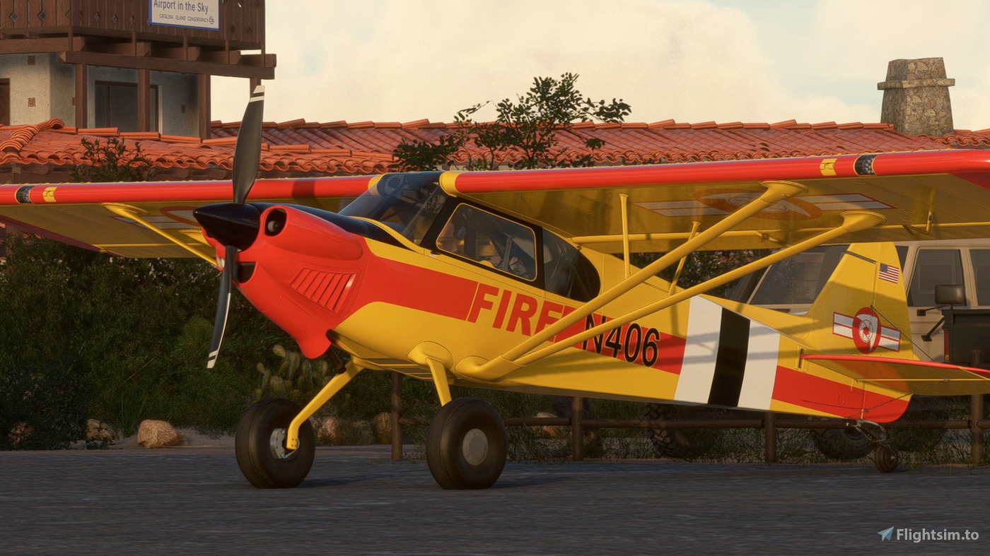 Asobo XCub CALFIRE N406 for Microsoft Flight Simulator | MSFS