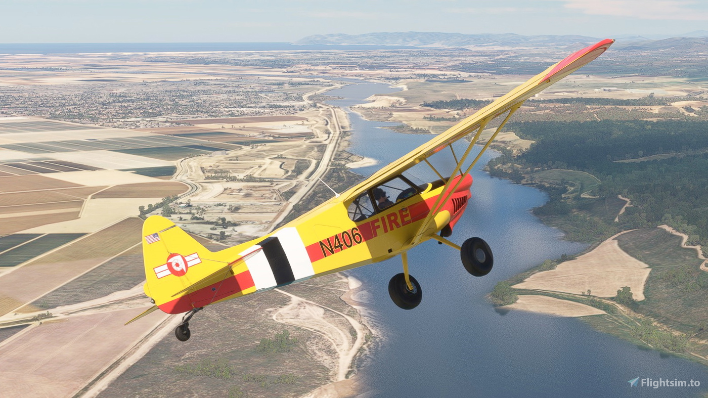 Asobo XCub CALFIRE N406 for Microsoft Flight Simulator | MSFS