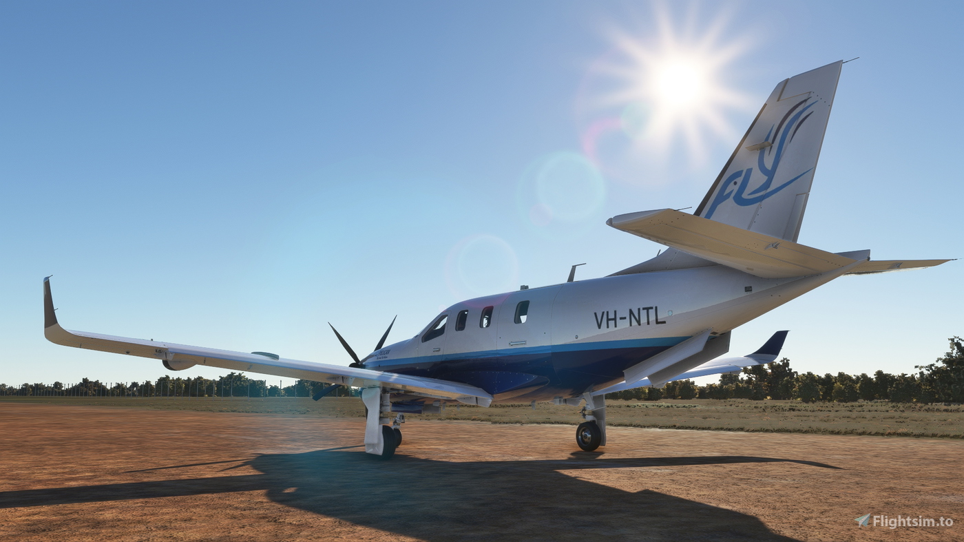 Asobo/Daher TBM930 Fly Pelican "VH-NTL" (Fictional) for Microsoft Flight Simulator | MSFS