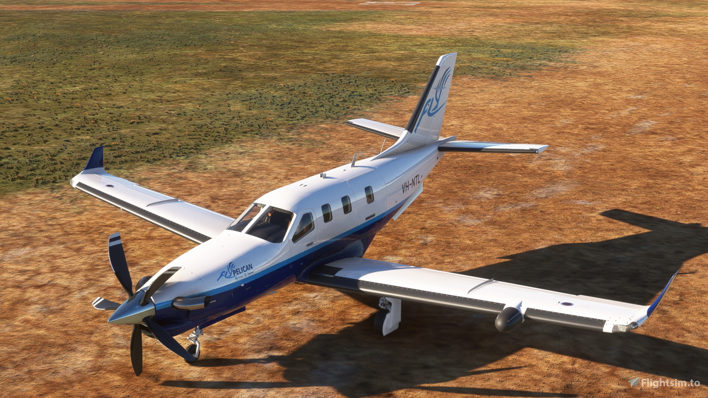 Asobo/Daher TBM930 Fly Pelican "VH-NTL" (Fictional) for Microsoft Flight Simulator | MSFS