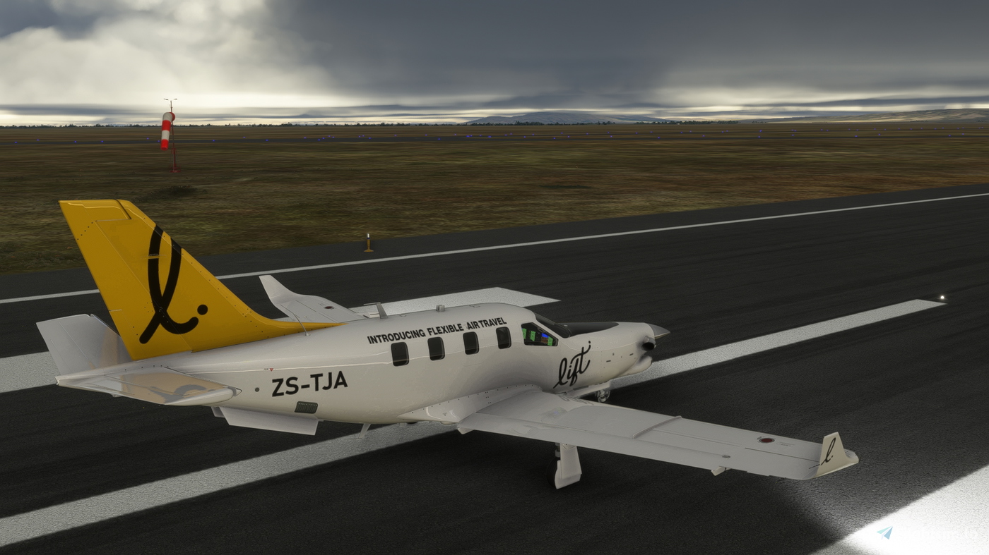 Asobo/Daher TBM930 LIFT "ZS-TJA" (Fictional) for Microsoft Flight ...