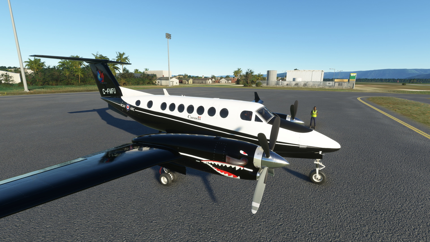 Asosbo Kingair 350i RCAF C-FMFU repaint for Microsoft Flight Simulator ...