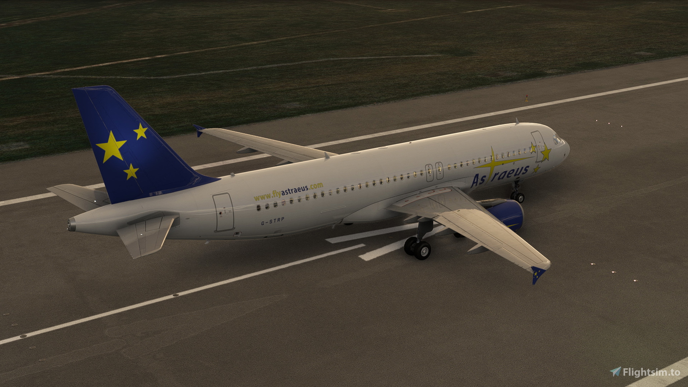 Astraeus Airlines Fenix A320 Pack Astraeus livery + white! for ...