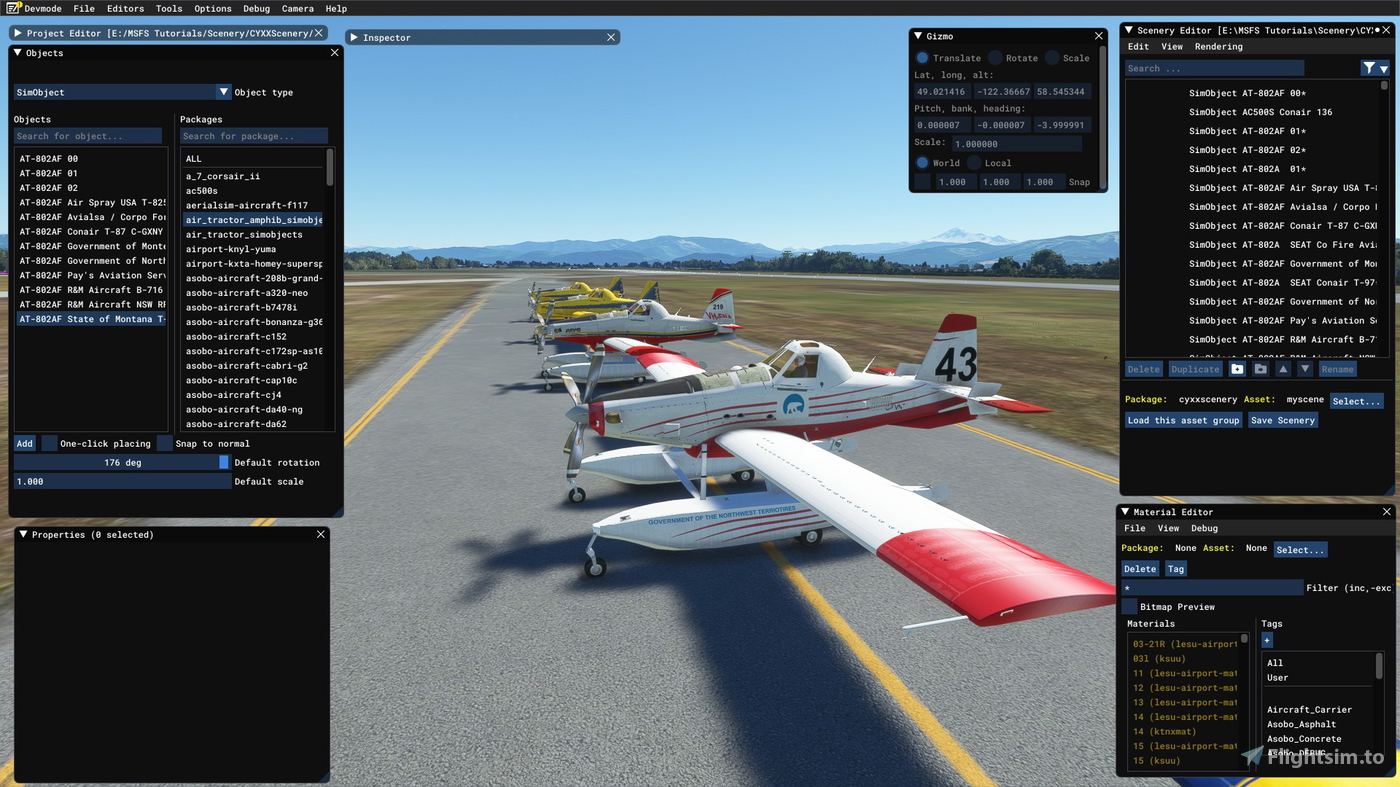 AT-802F & Fire Boss SimObject for Microsoft Flight Simulator | MSFS