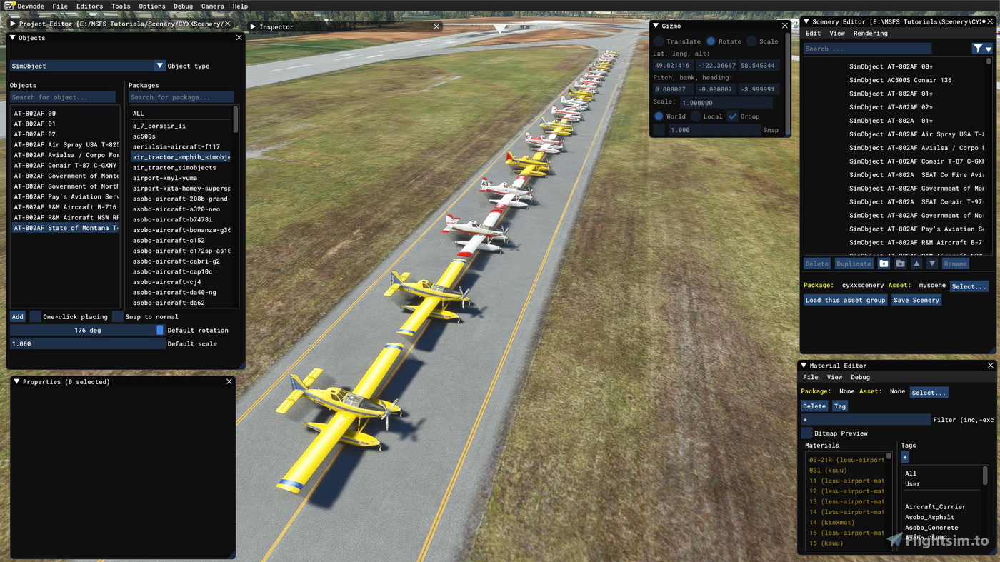 AT-802F & Fire Boss SimObject for Microsoft Flight Simulator | MSFS