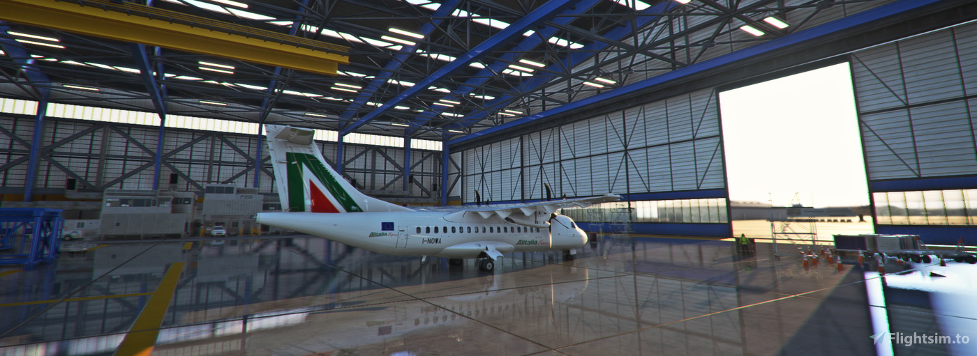 AT46 Alitalia Express | I-NOWA for Microsoft Flight Simulator | MSFS