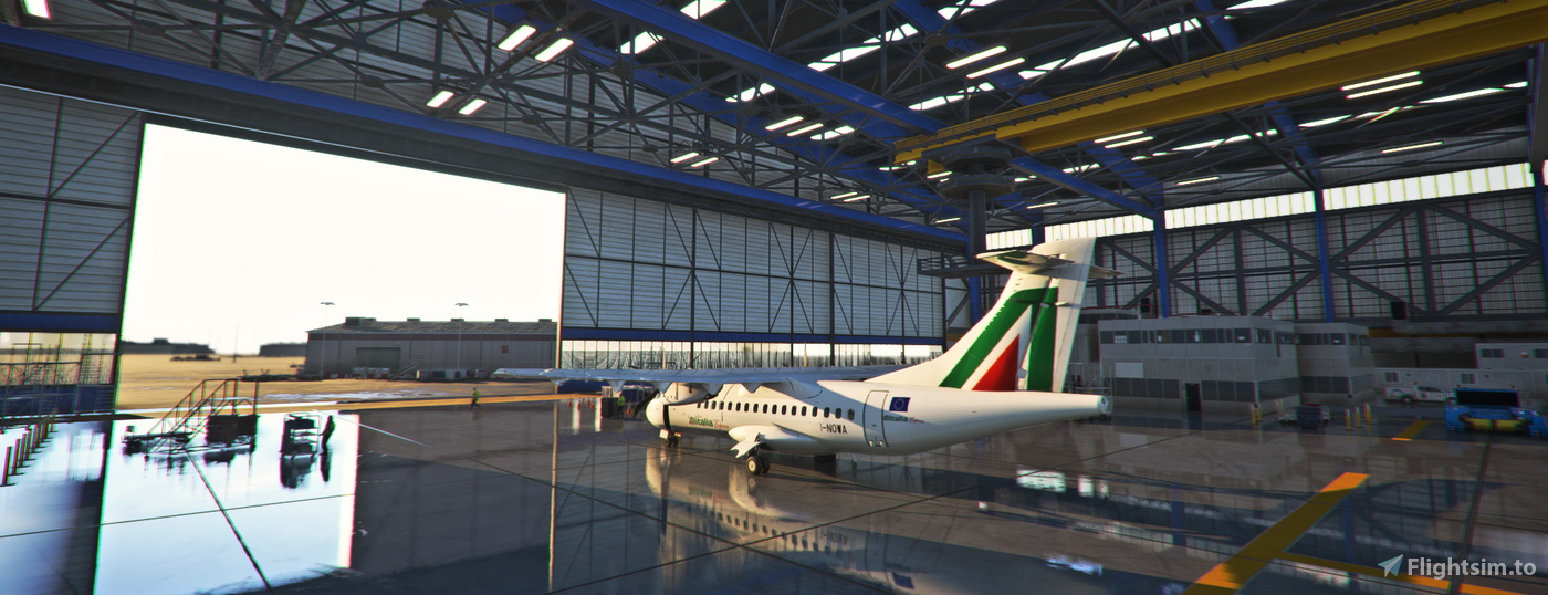 AT46 Alitalia Express | I-NOWA for Microsoft Flight Simulator | MSFS