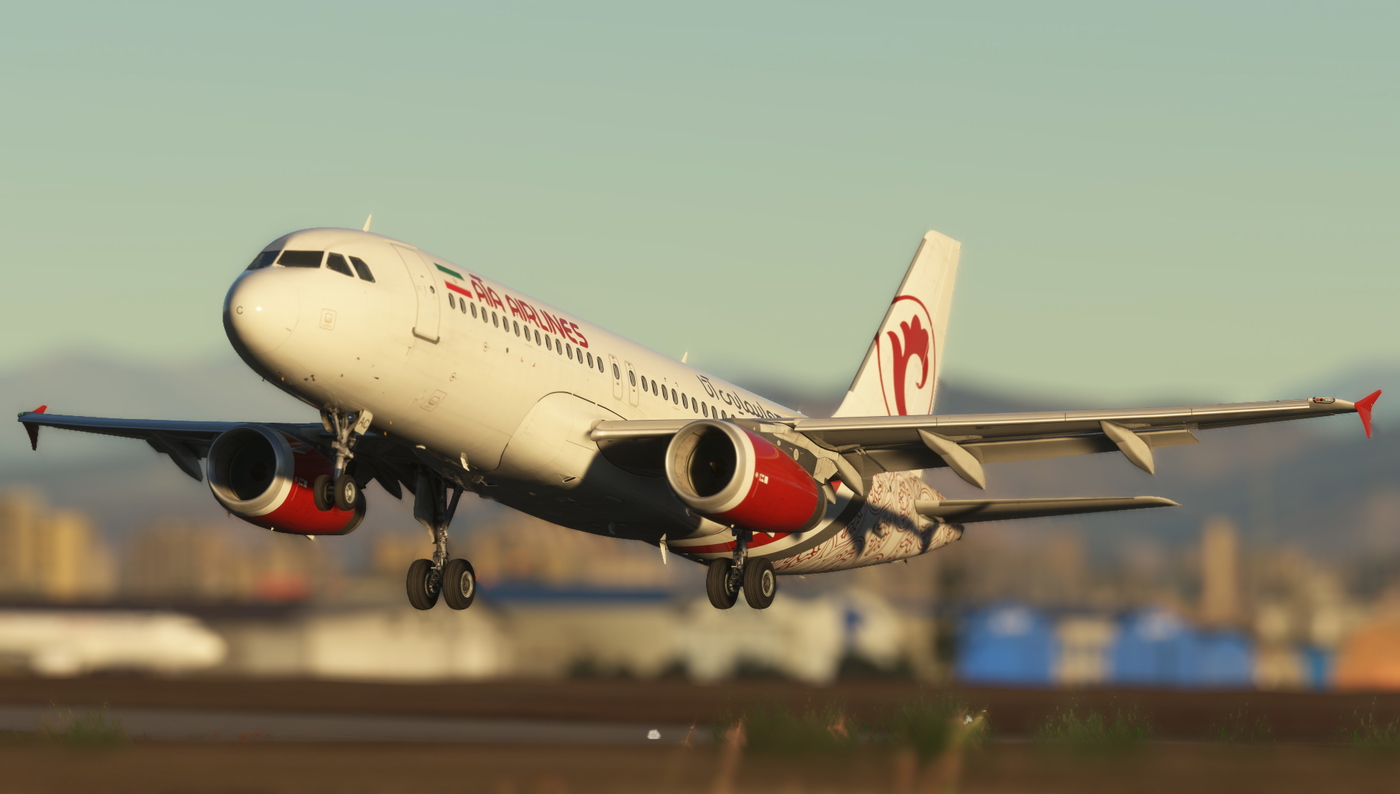 ATA Airlines (EP-TAC) New Livery Airbus A320 IAE - 8K for Microsoft ...